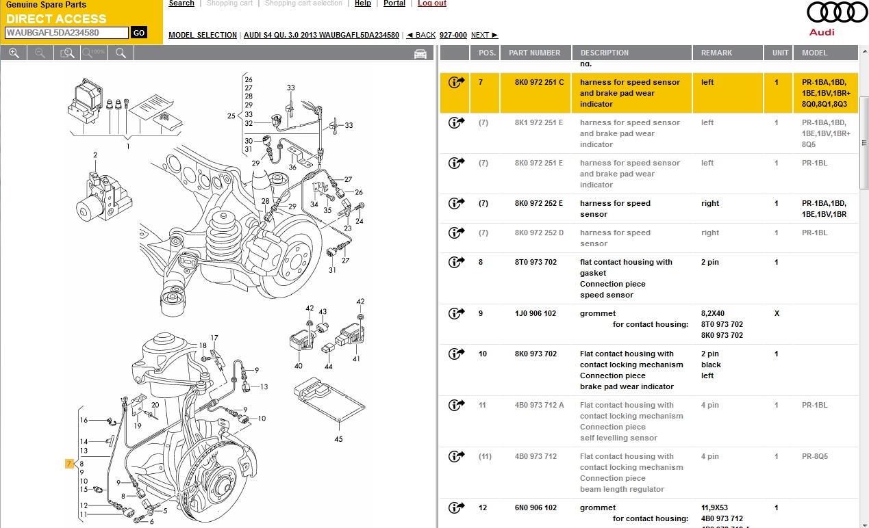 Several Fault Codes on 2013 Audi S4 | Ross-Tech Forums
